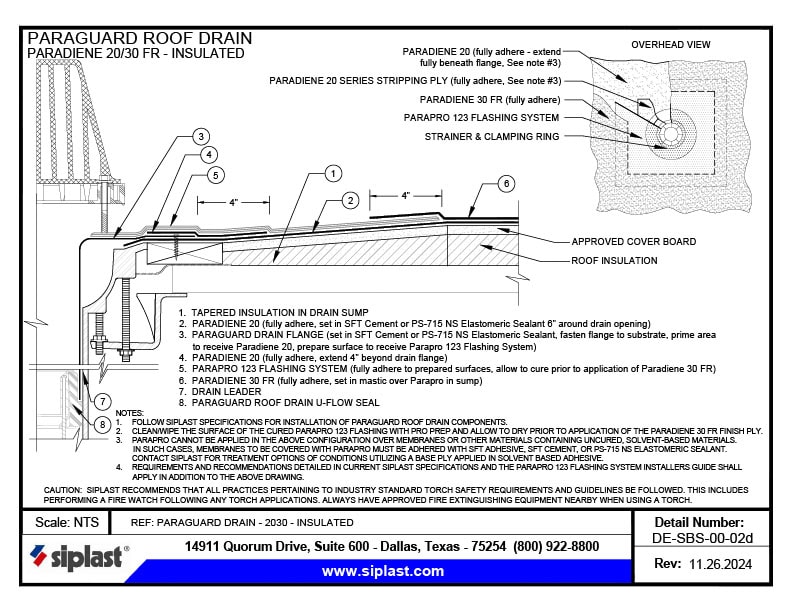 Results: Detail Drawings | Siplast
